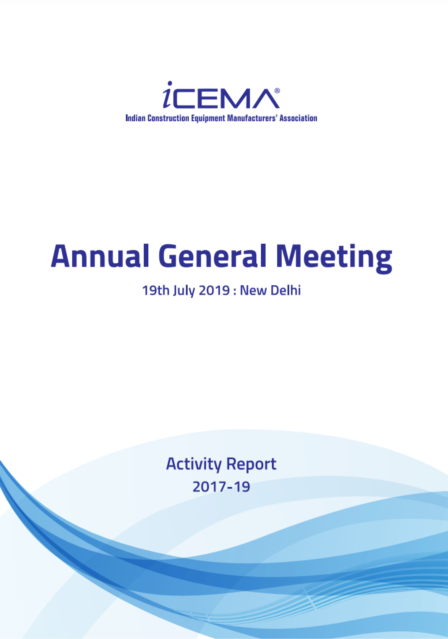 ICEMA Activity Report (2017-19) – i-cema